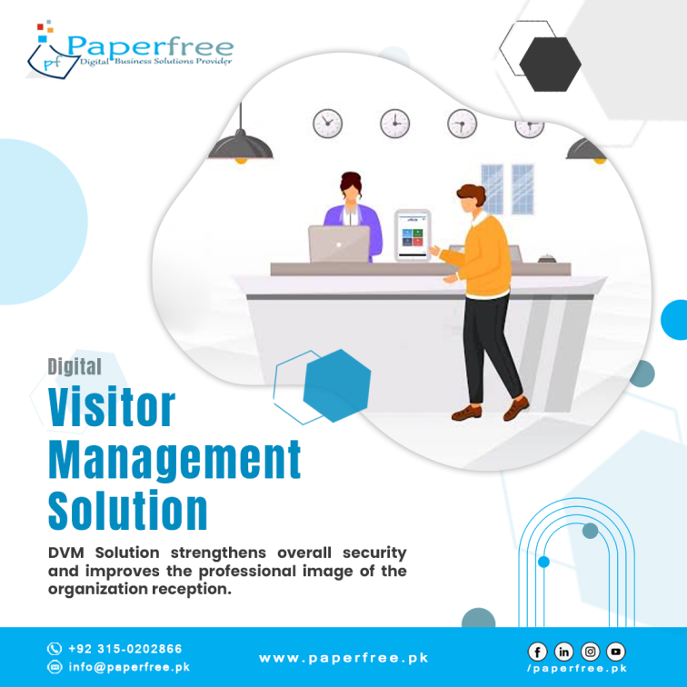 Visitor Management System - Paperfree.pk