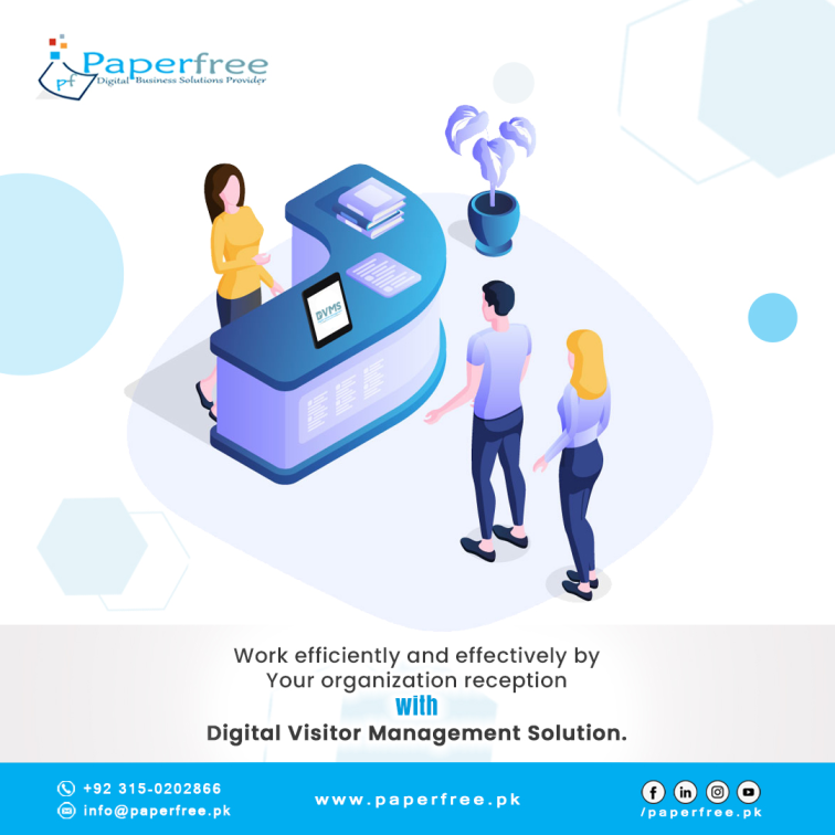 Visitor Management System - Paperfree.pk
